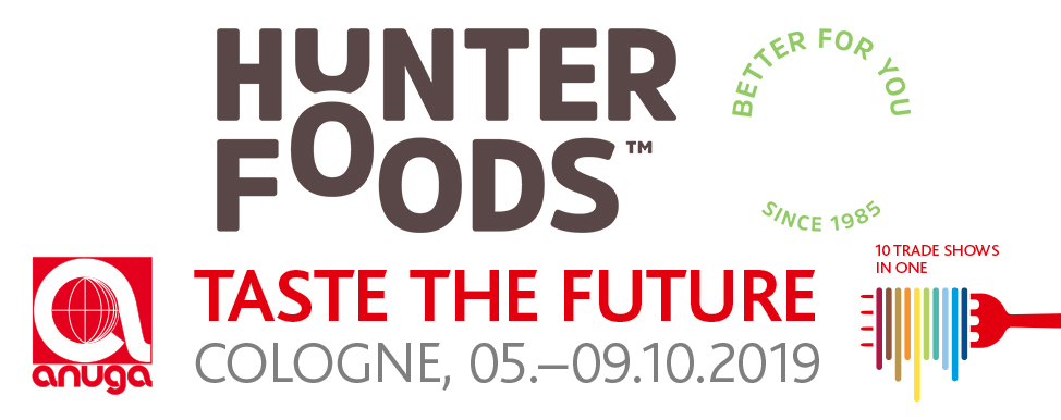 Anuga 2019 - Cologne, Germany - Hunter Foods
