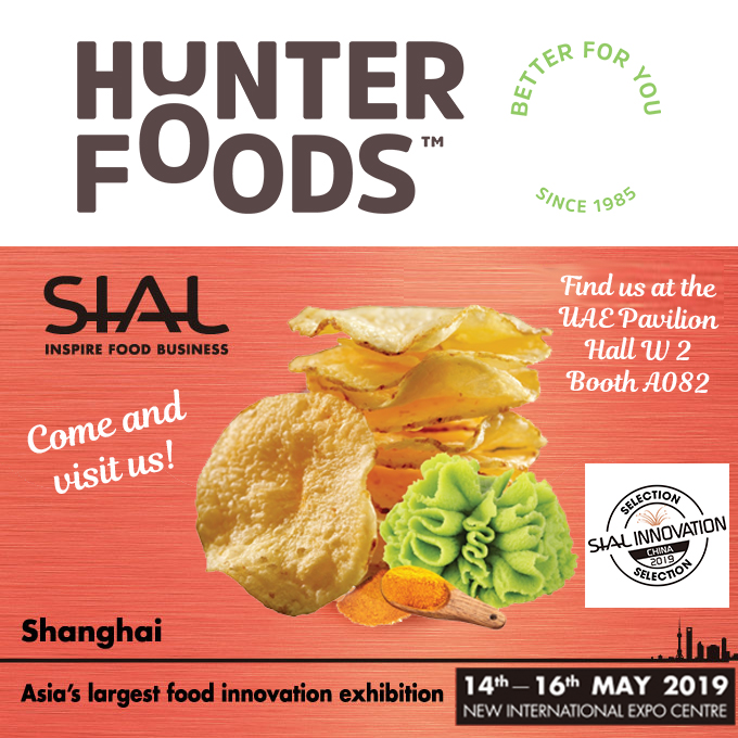 Come and visit us at Sial China - Hunter Foods