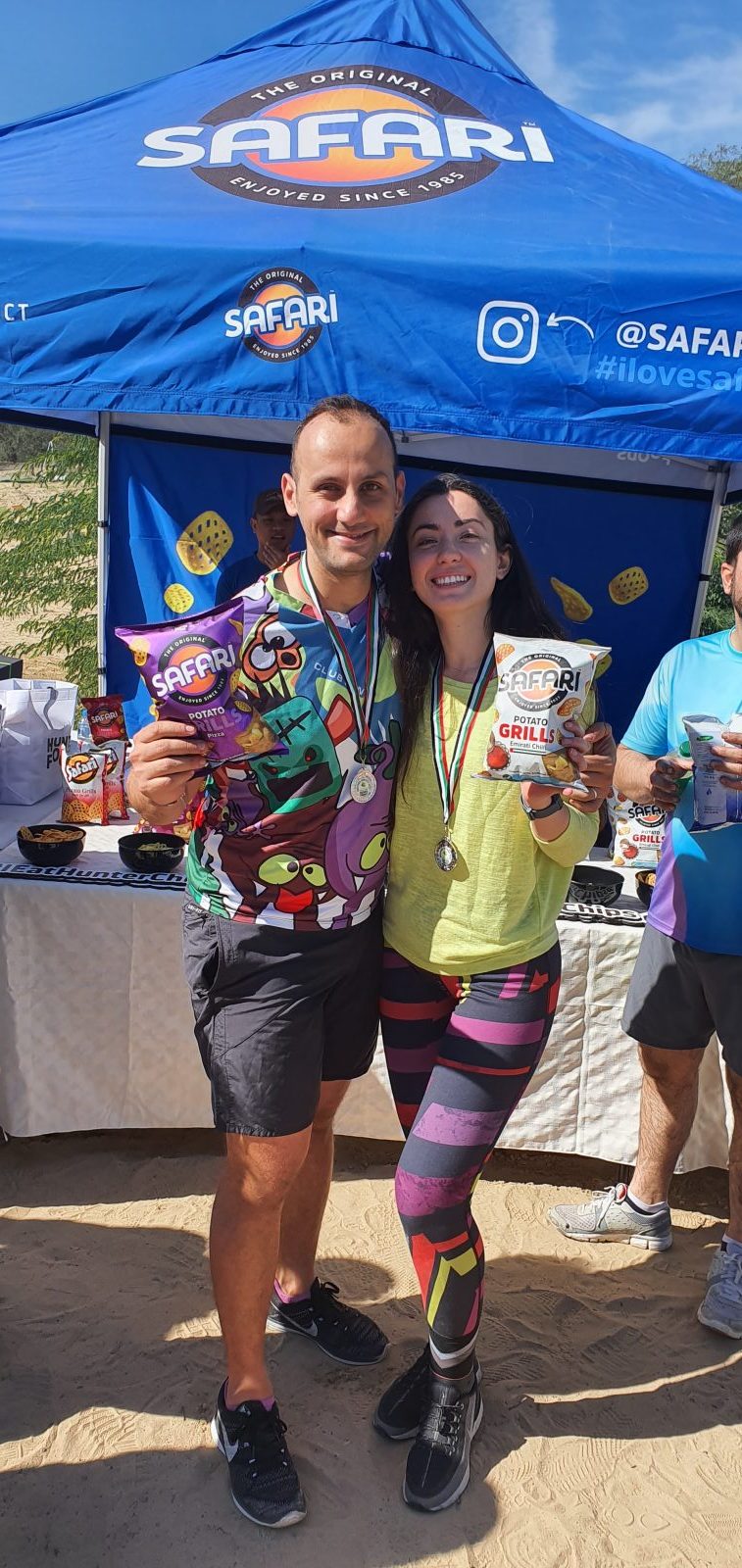 SAFARI CHIPS AT AVENTURA OBSTACLE RACE - Hunter Foods