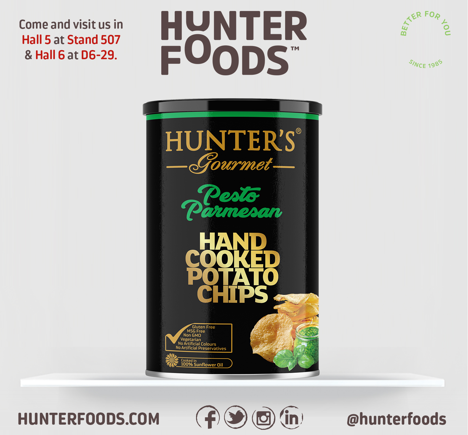 Come and Visit Hunter Foods at Gulfood - Hunter Foods